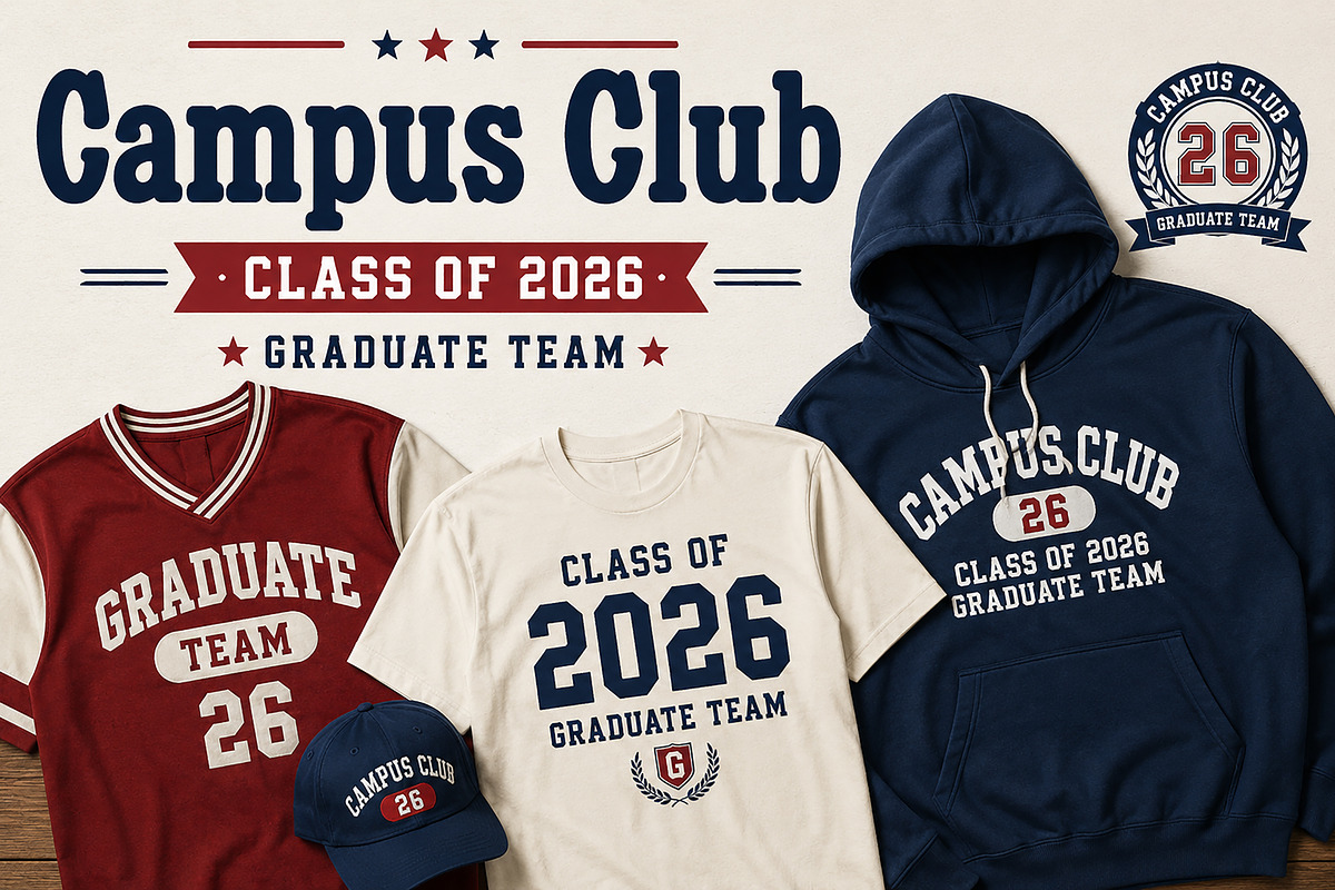 Varsity Graduate, a Slab Serif Font by Wow Magic