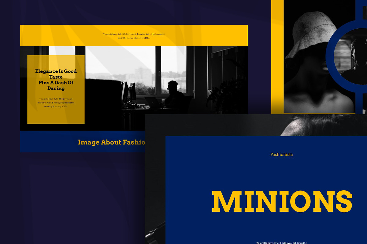 Minion Powerpoint Template, a Presentation Template by Yo Slide ...