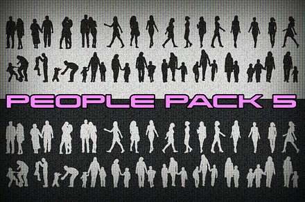 People pack 2 | People Illustrations ~ Creative Market