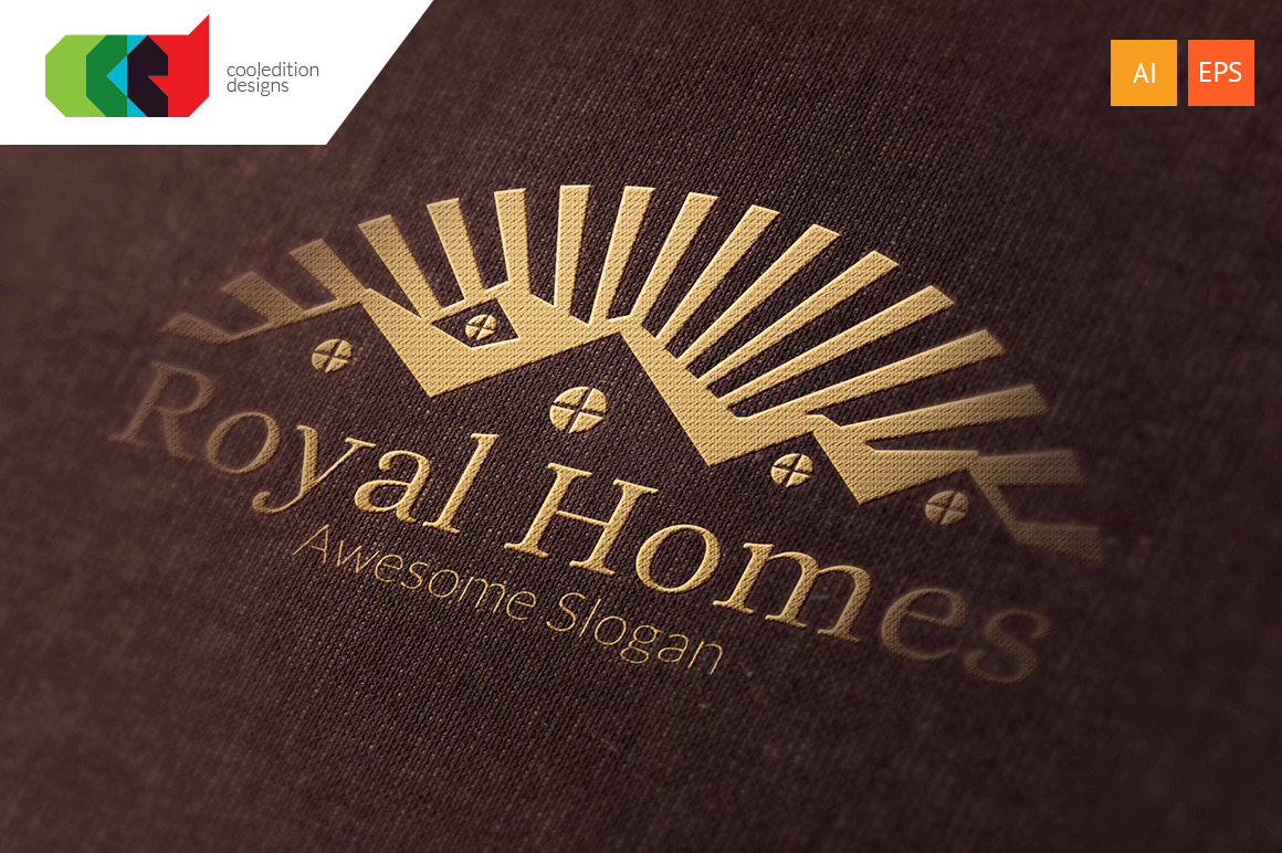 Royal Homes - Logo Template, a Branding & Logo Template by Cooledition