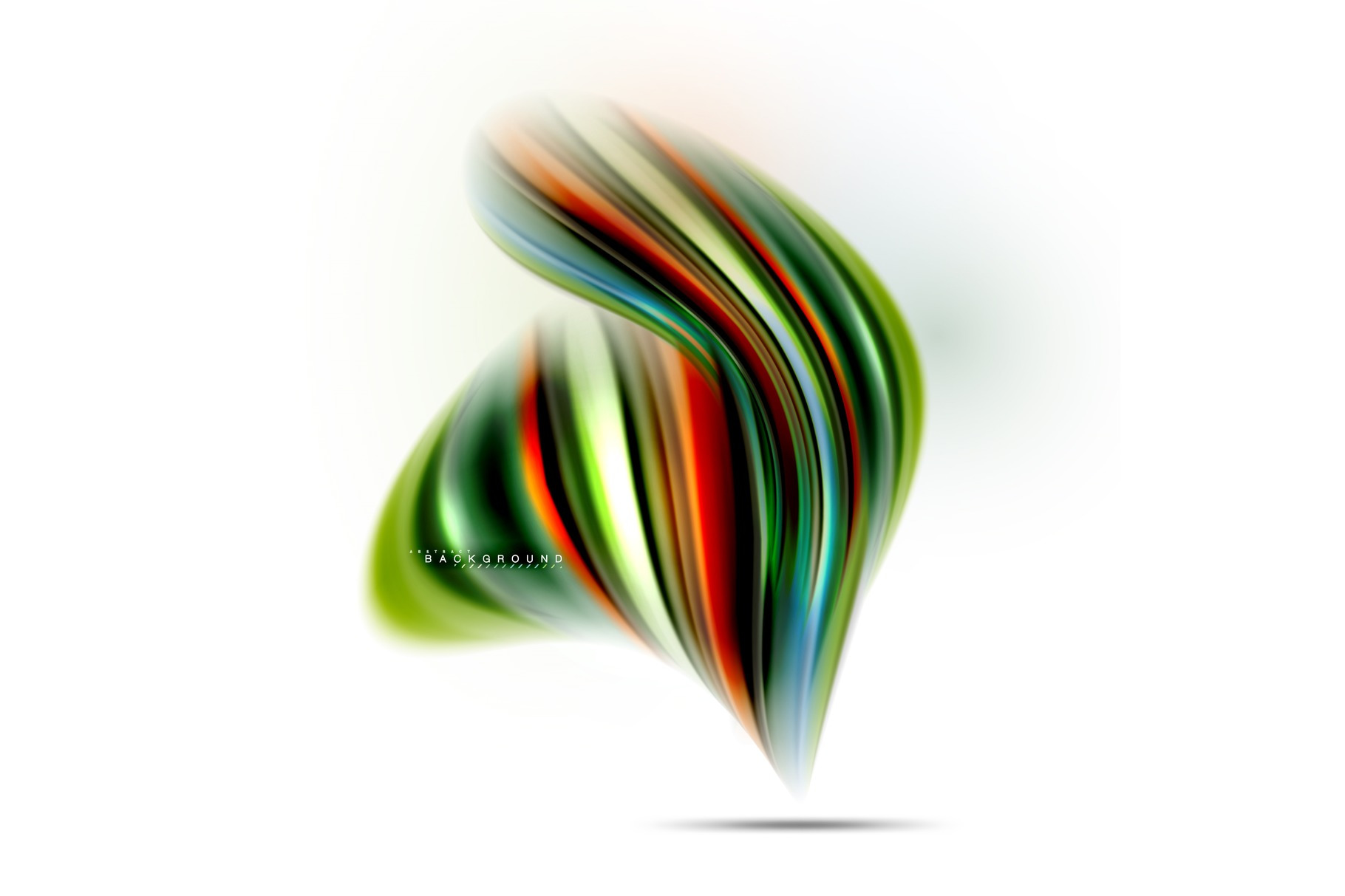 Fluid liquid mixing colors concept, a Work Illustration by antishock