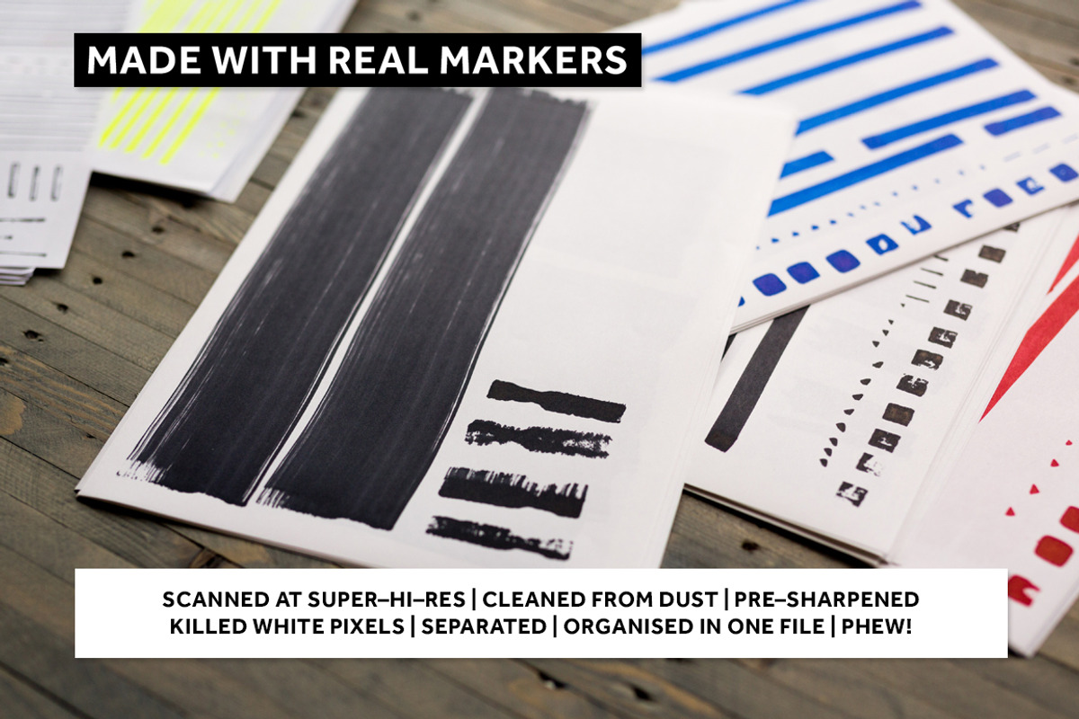 REAL ANGRY MARKER TEXTURES, a Texture Graphic by HEJBRUSH.COM