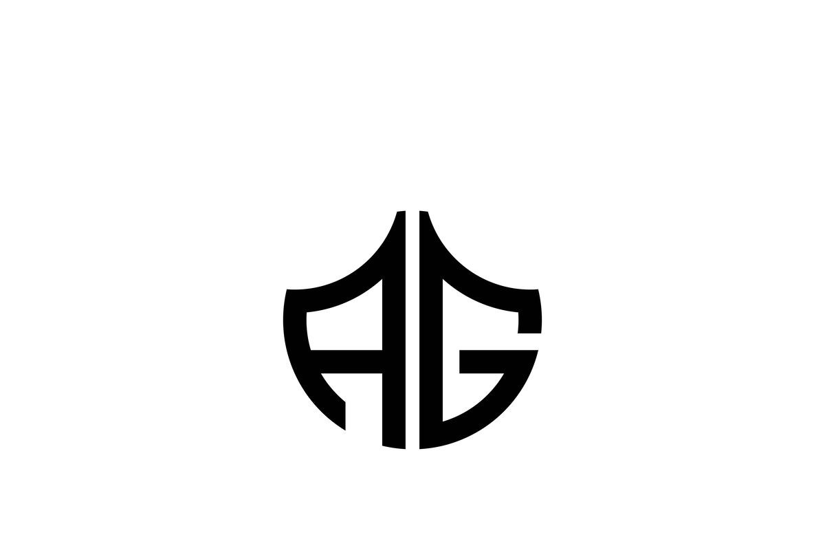 AG Logo design vector template, a Branding & Logo Template by xcoolee