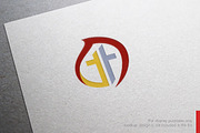 Fire Church Logo, a Branding & Logo Template by nospacestore