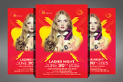 Girl Party Flyer, a Flyer Template by Graphic Templates