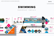 Swimming - Powerpoint Template, a Presentation Template by AQR Studio
