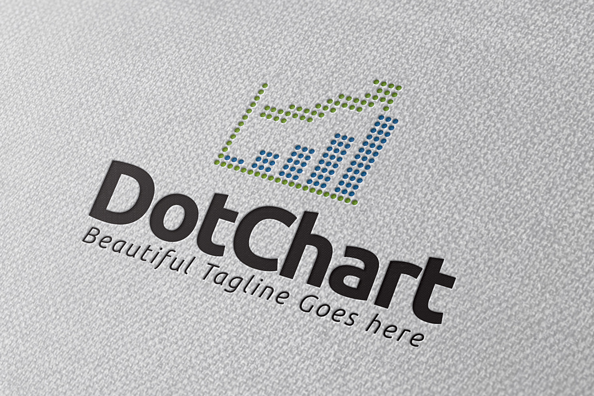 Dot Chart, a Branding & Logo Template by KitCreativeStudio2