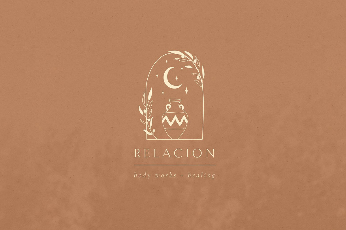 Amphora Premade Brand Logo Design, a Branding & Logo Template by Olya ...