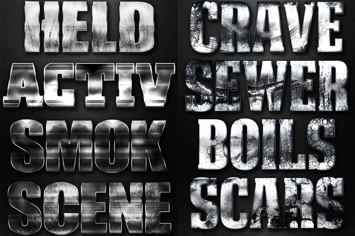 Cinematic Effects Layer Styles Vol 3, a Layer Style Add-On by DesignFathoms