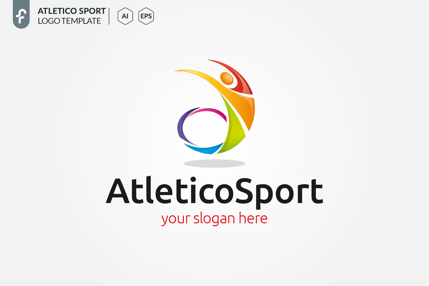 Atletico Sport Logo, a Branding & Logo Template by ft.studio