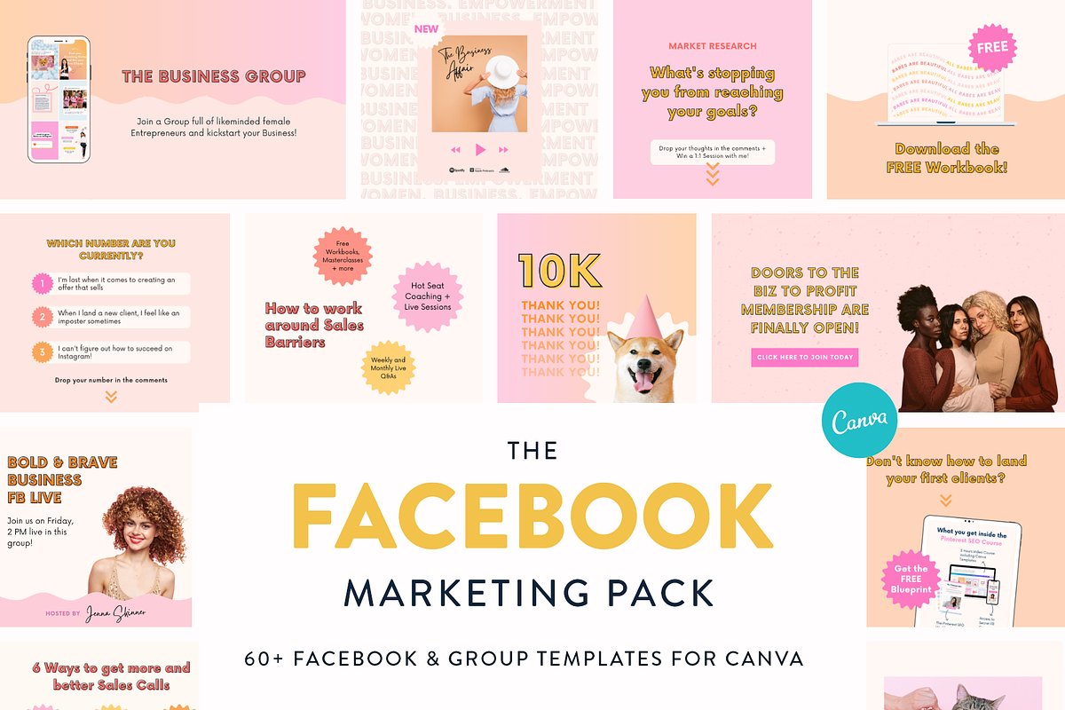 Canva Marketing Templates for Canva