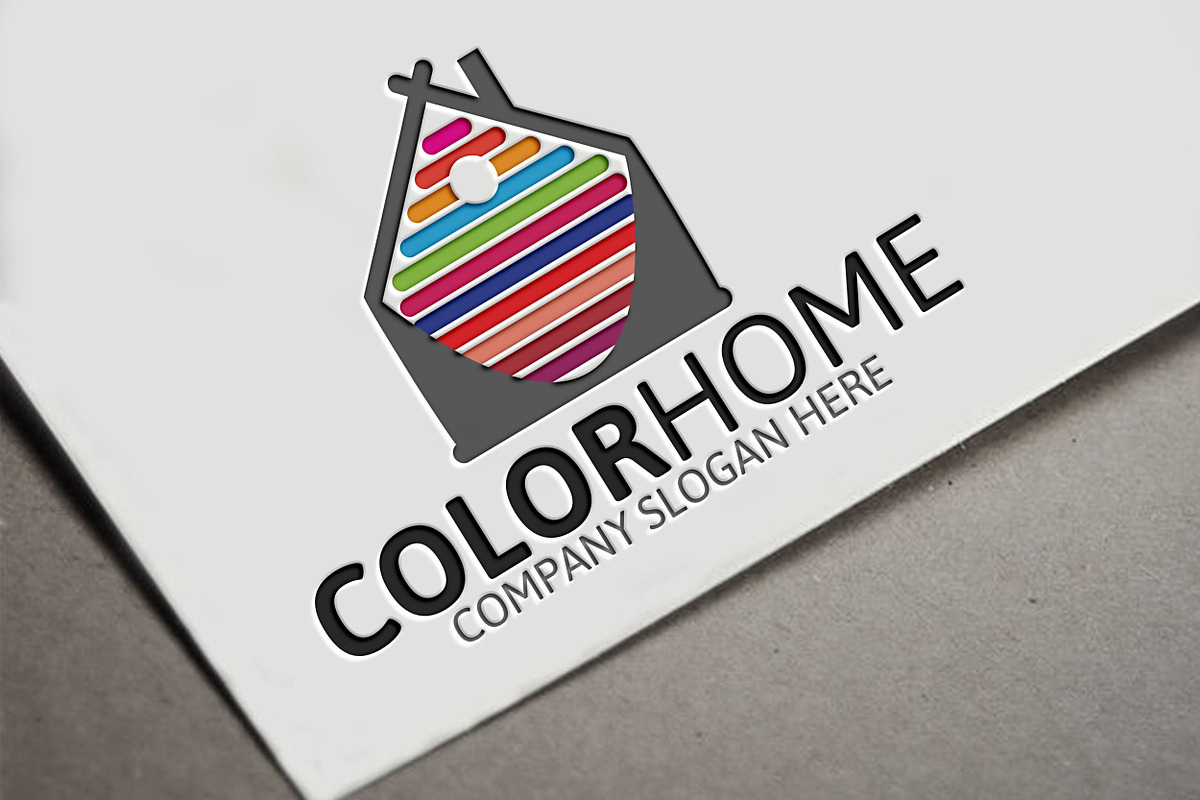 Color Home Logo, a Templates & Theme by Josuf Media