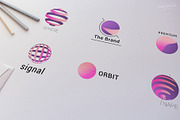 Sphere Logo Templates Set, a Branding & Logo Template by Krukowski Graphics