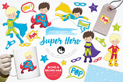 Super Hero illustration pack, an Illustration by PrettyBundles