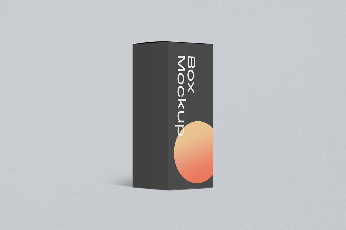 Black Box Mockup, a Packaging Mockup by Mockupdaddy