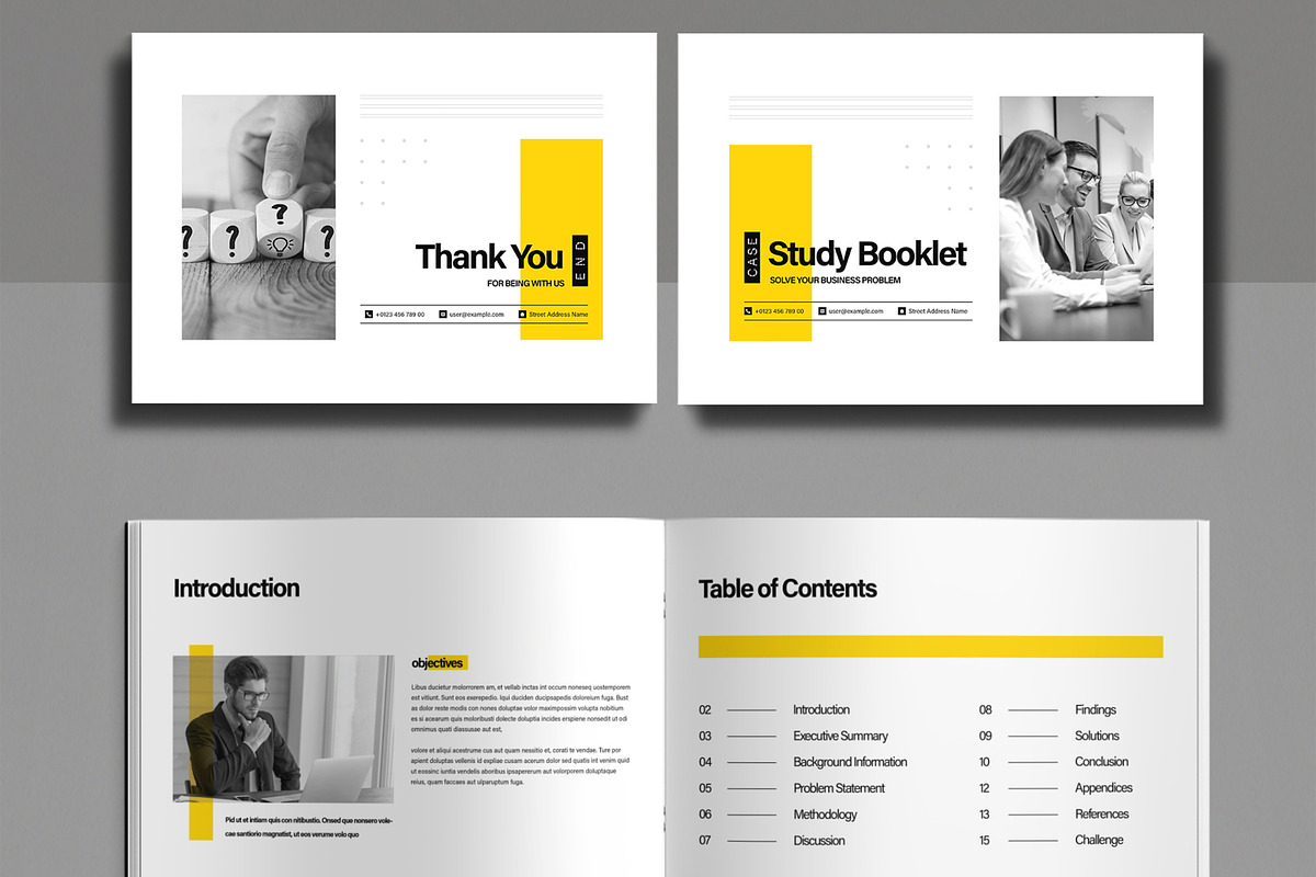 Case Study Booklet Design