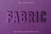 Text Effect Fabric Texture, a Layer Style Add-On by Modaldesain