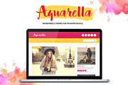 Aquarella - Elegant Wordpress Theme, a WordPress Template by ThemeBear