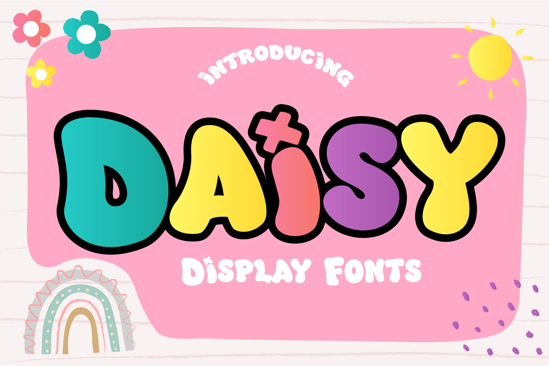 Daisy Fonts, a Font by Fox7 By Rattana