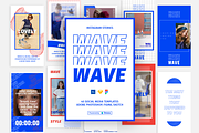 Wave - Instagram Template, a Social Media Template by itmeo