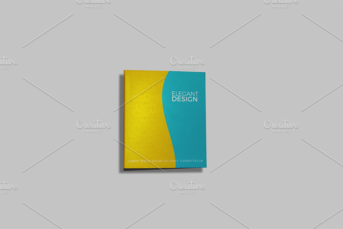 Photorealistic Binder Mockups, an Advertising Mockup by Illusiongraphic