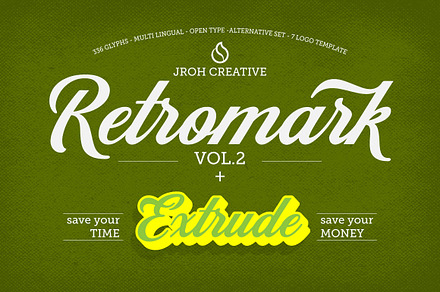 Retromark Vintage Logo Font