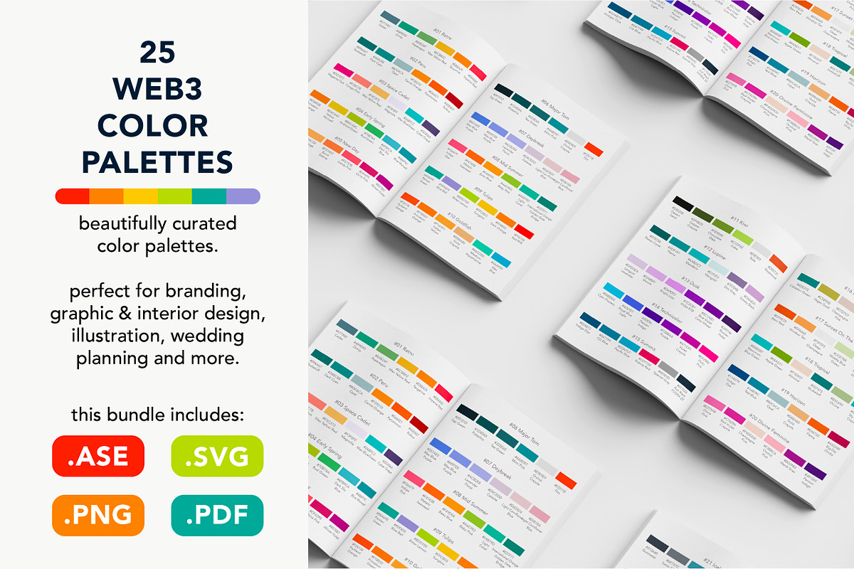 Web3 Color Palettes, a Palette Add-On by Ellen Carty Design