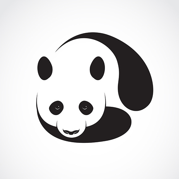 Vector of a panda design. | Icons ~ Creative Market