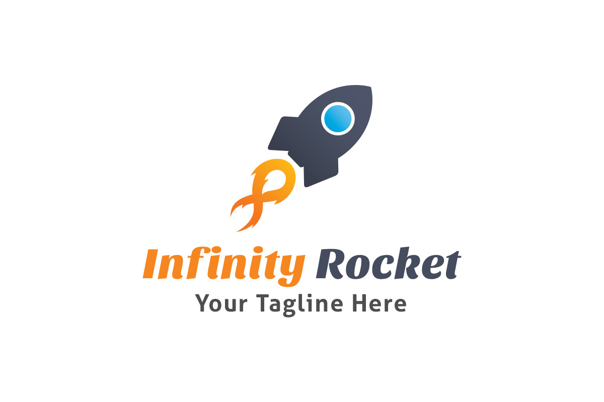 Infinity Rocket Logo, a Branding & Logo Template by Martin-Jamez ...