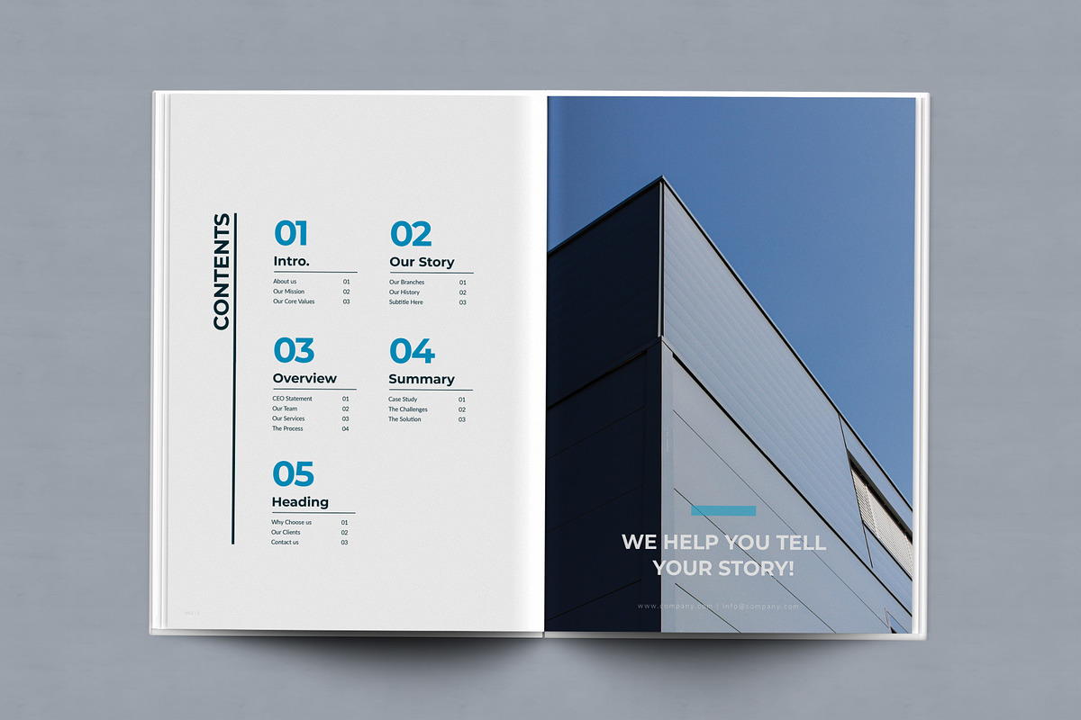 Company Profile | Docx | InDesign, a Brochure Template by BrochuresFactory