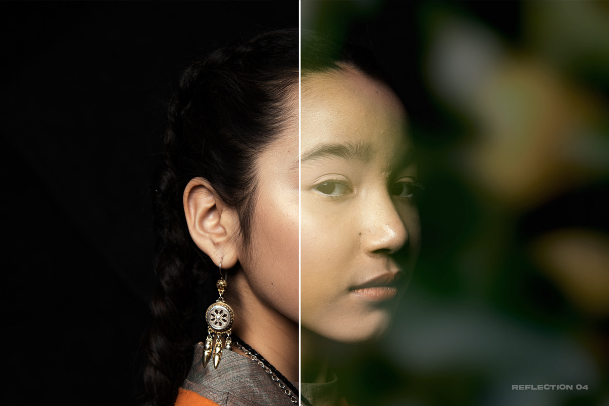 Glass Reflection Effect, a Texture Graphic by Studio Dusk