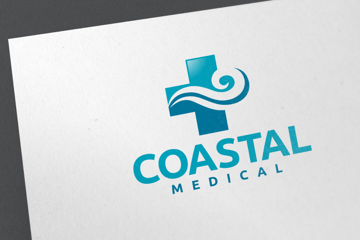 Coastal Medical Logo, a Branding & Logo Template by emotions76