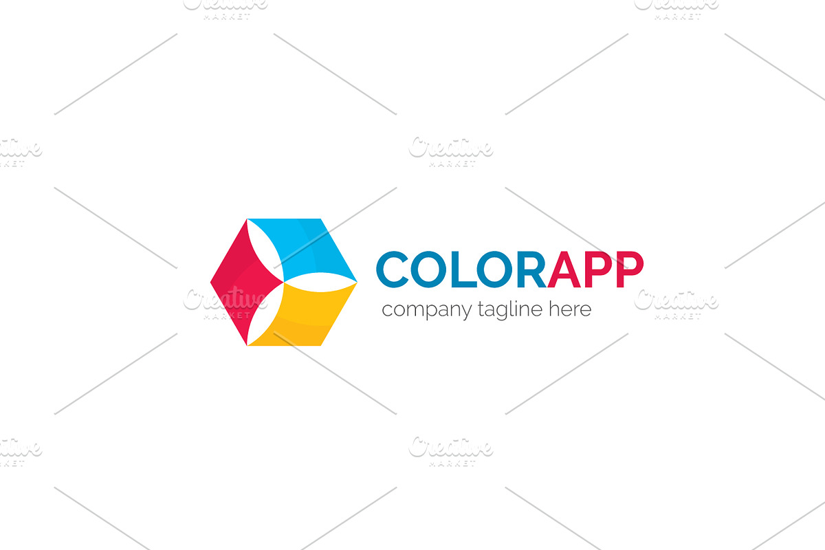 Color App Logo, a Branding & Logo Template by XpertgraphicD
