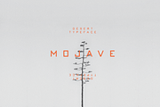 Mojave, a Font by James Coffman Design