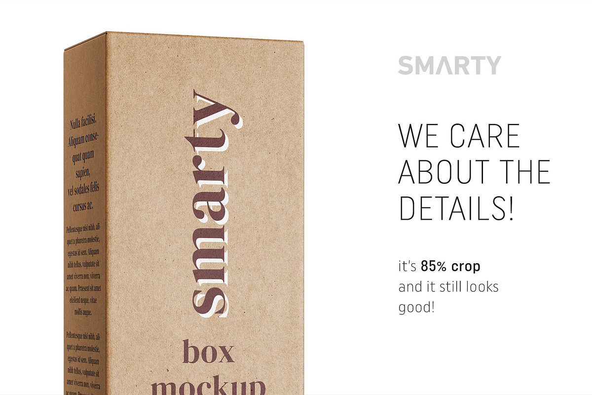 Box mockup 50x135x35, a Packaging Mockup by Smarty Mockups