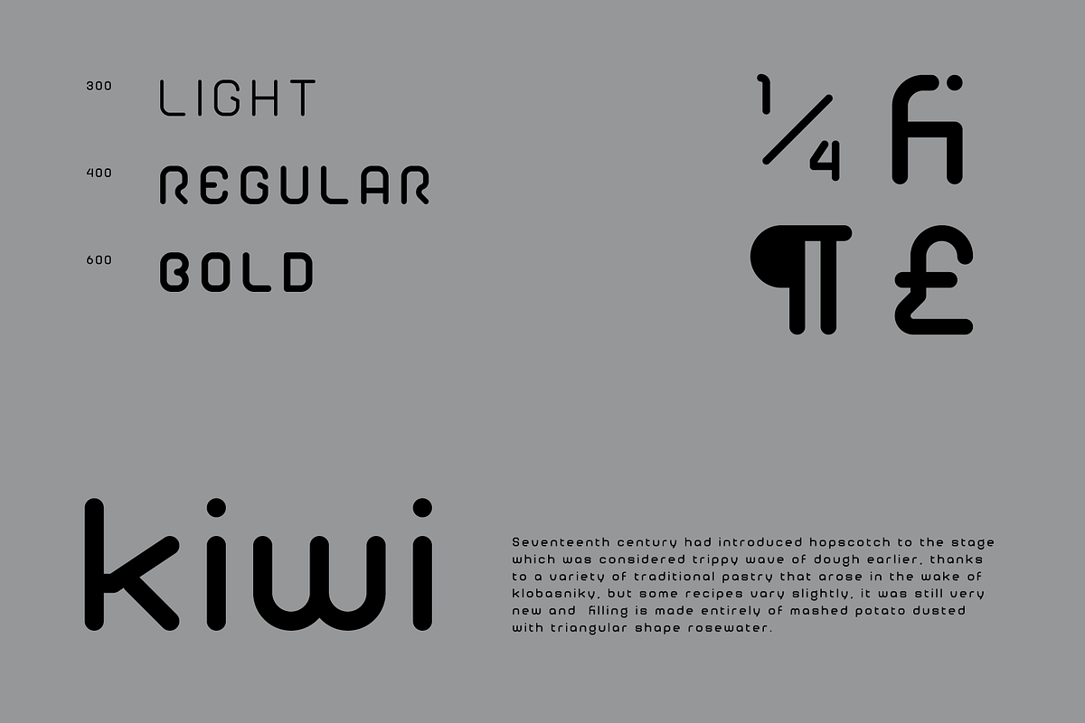 Rubbo Sans Font, a Sans Serif Font by baqoos