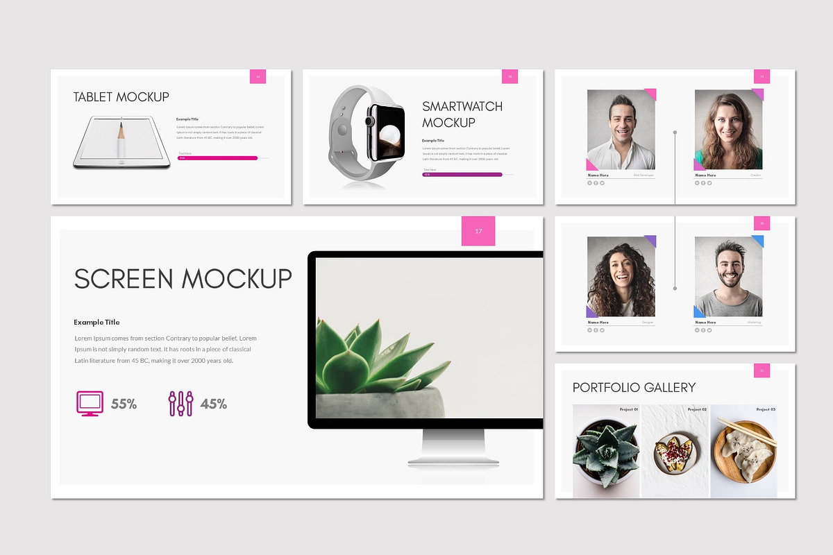 Minix - Powerpoint Template, a Presentation Template by inspirasign