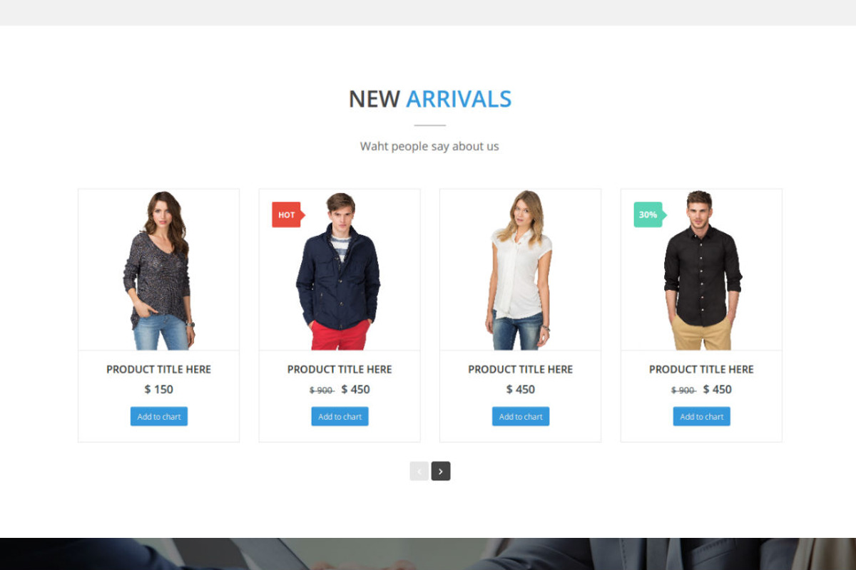 Ecom - Multipurpose HTML Template, a Websites & App Template by Be Smart