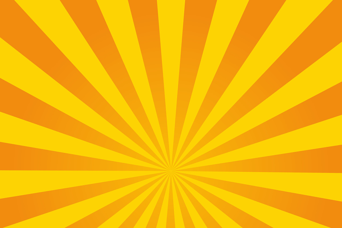 Retro ray orange background, a Background Graphic by vivat