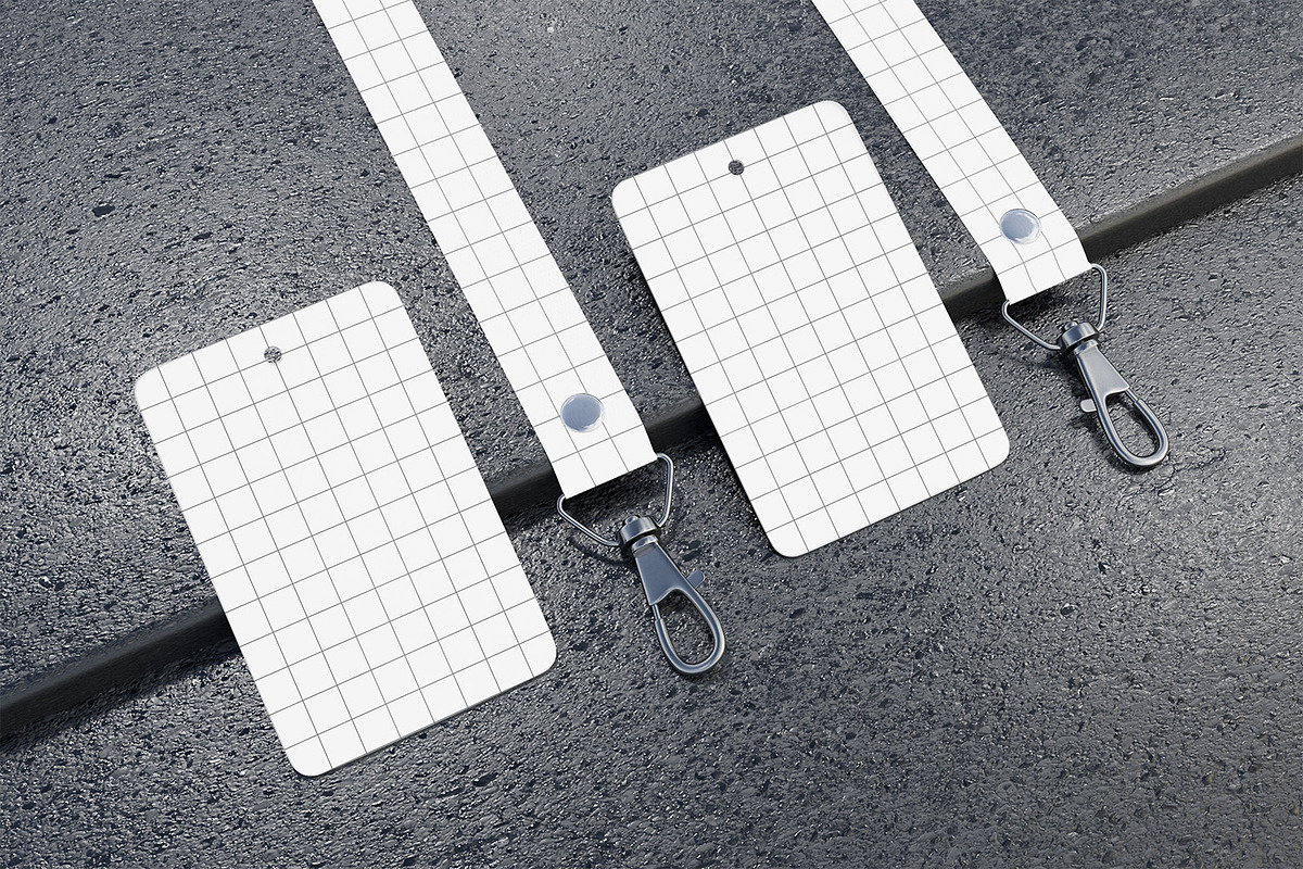 ID Card Mockup, an Advertising Mockup by Nathatype