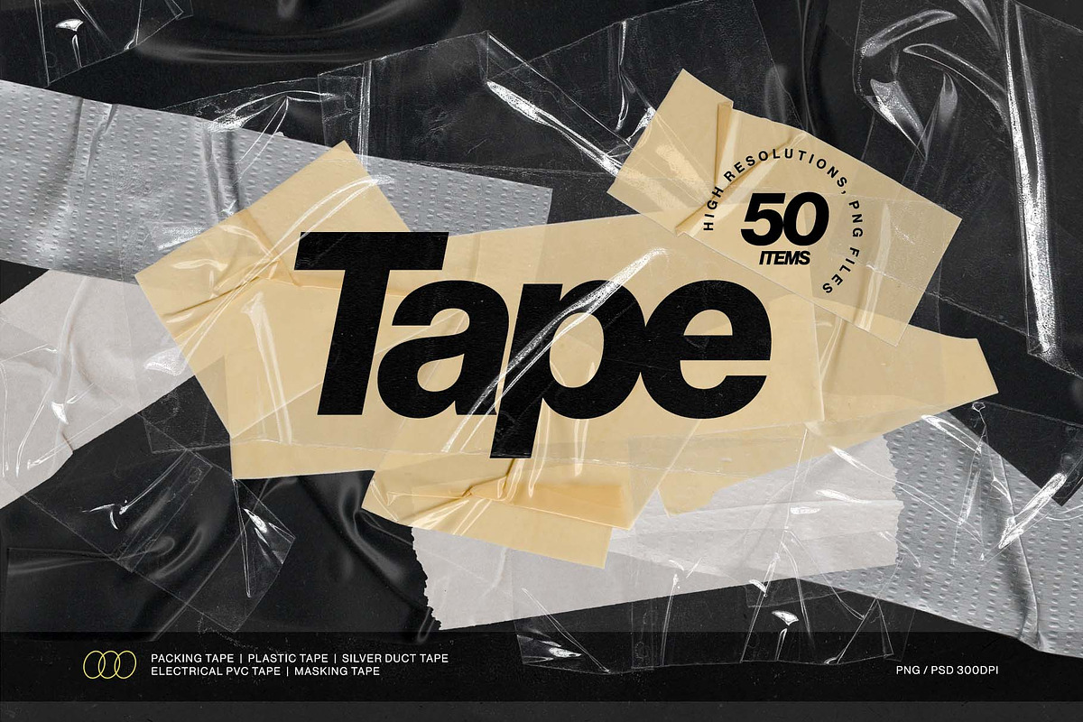 Sticky Tapes Graphics Pack, an Object Graphic by DesignerCandies