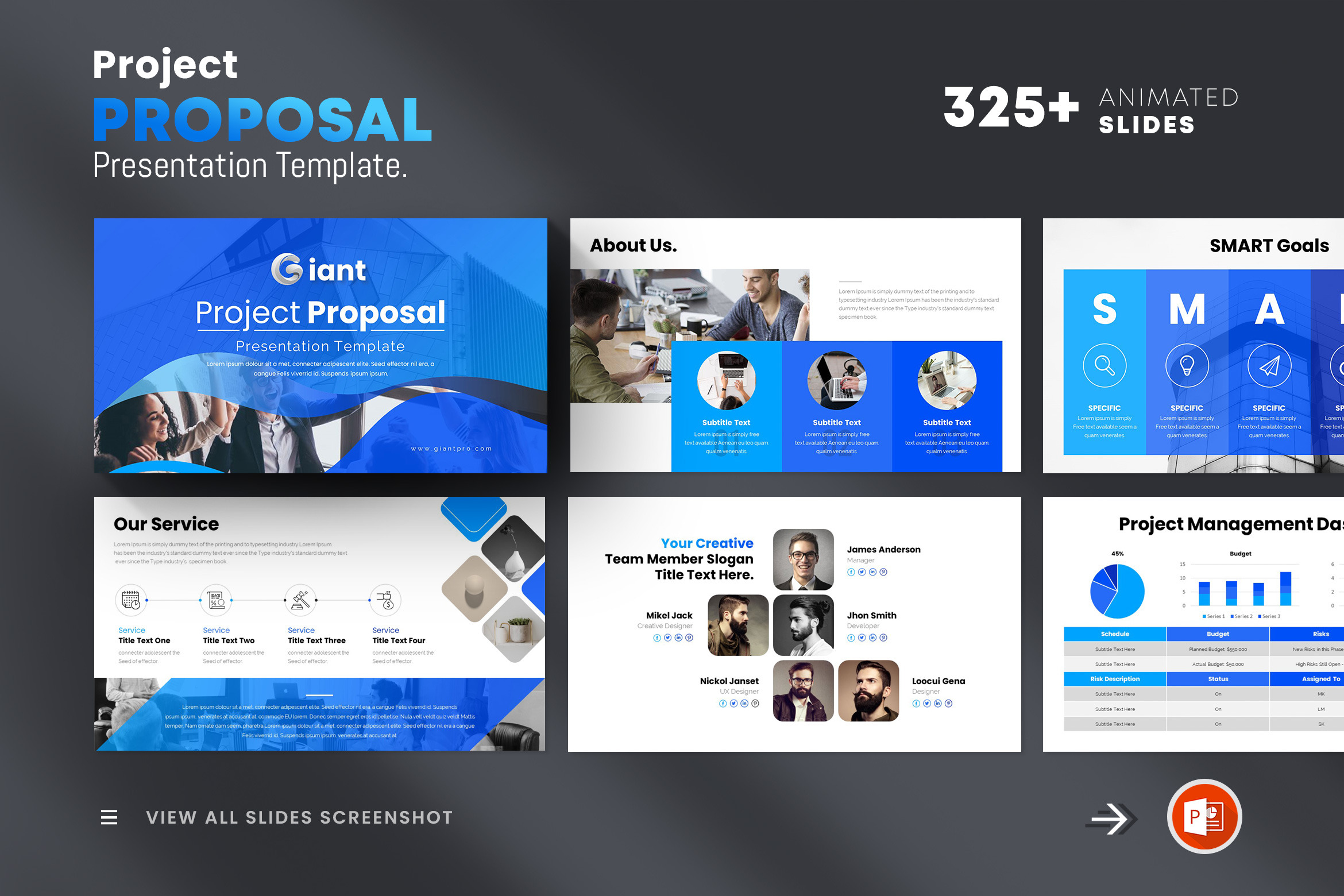 Project Proposal PowerPoint, a Presentation Template by GenerousArt ...