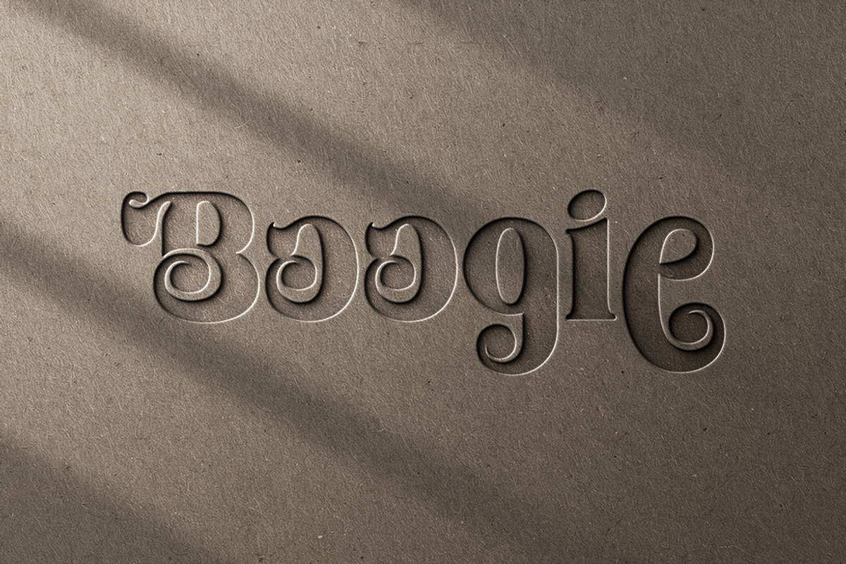 Debossed Paper Text Effect, a Layer Style Add-On by dokudokunomi