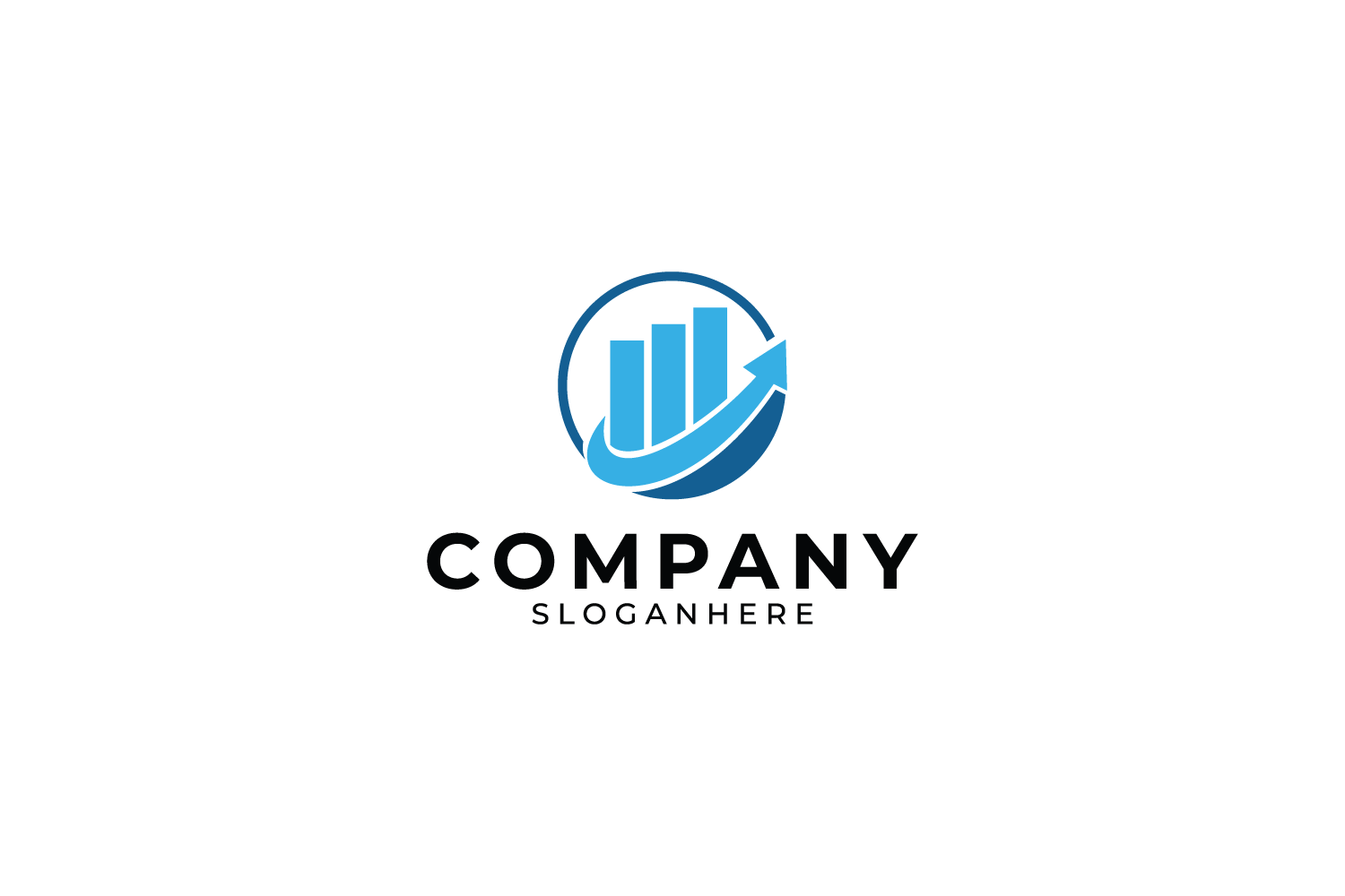 Finance Data Logo, a Branding & Logo Template by Tumbuh Kerja