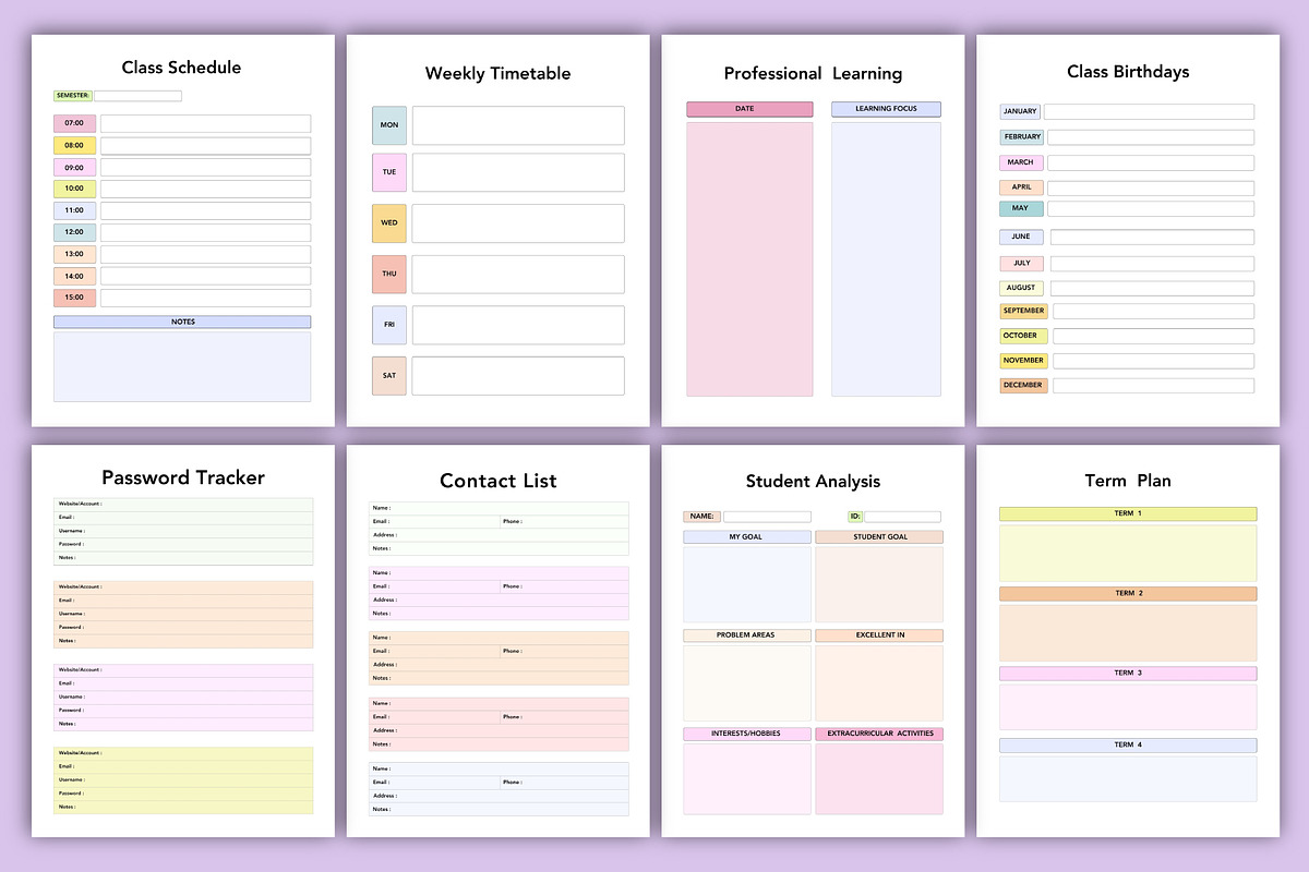 2026 The Teacher Planner