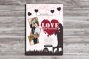 Love Mini Sessions Template, a Flyer Template by Madhabi Studio