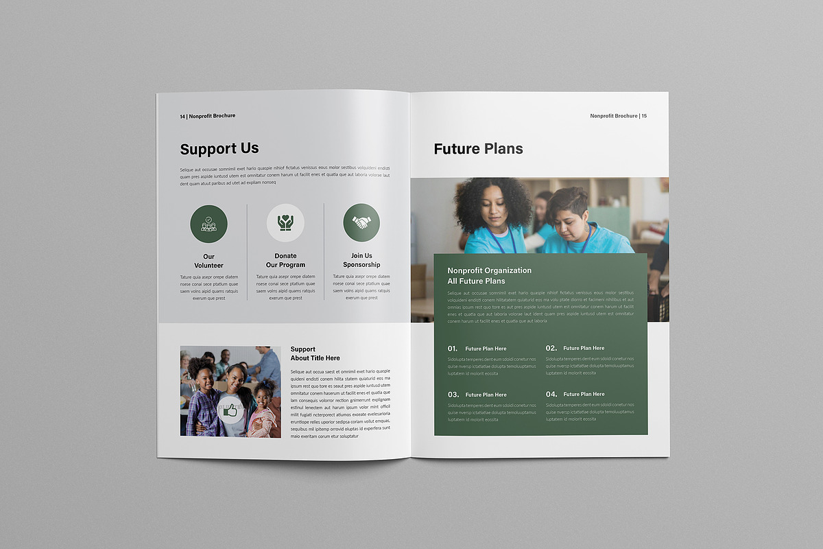 Nonprofit Brochure | Canva & Word