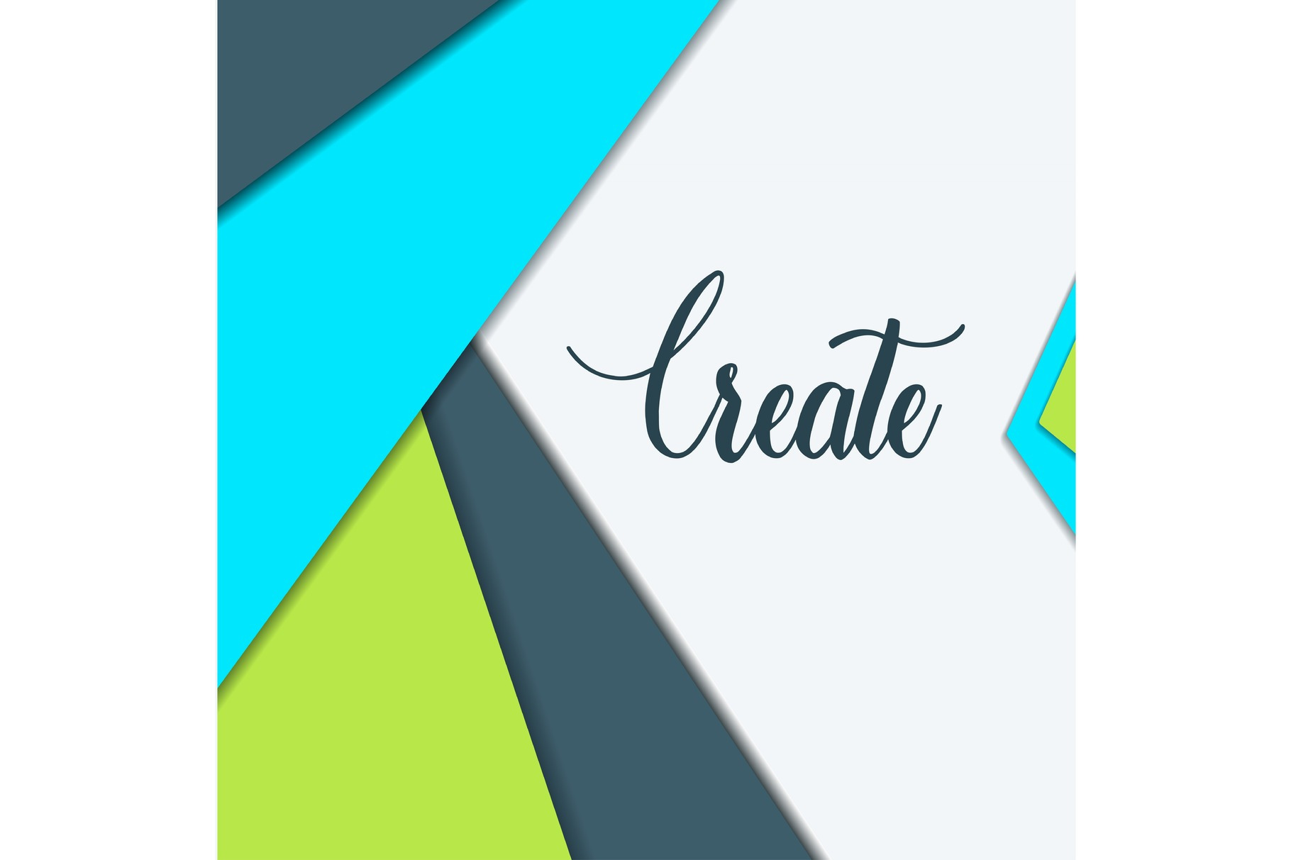 Material design of abstract vector design elements for graphic template ...