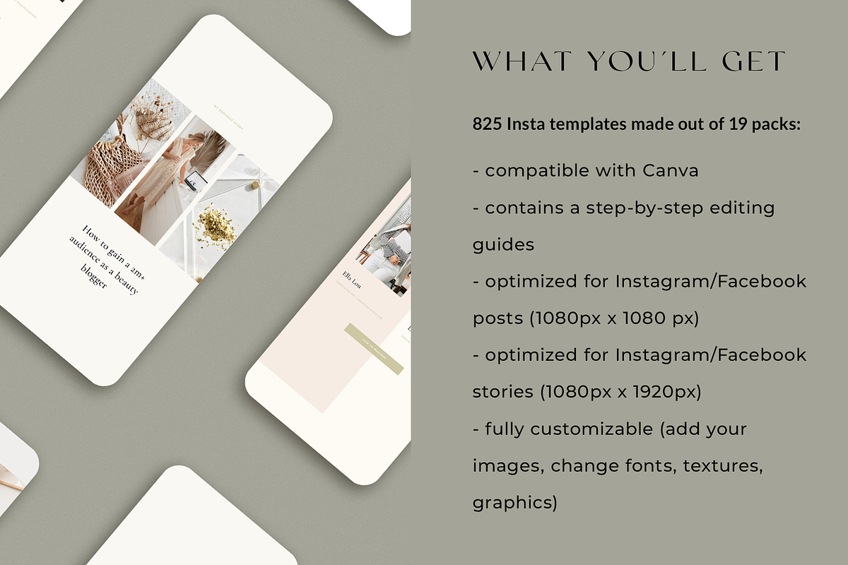 Ultimate Insta Bundle | Canva, a Social Media Template by Ralony