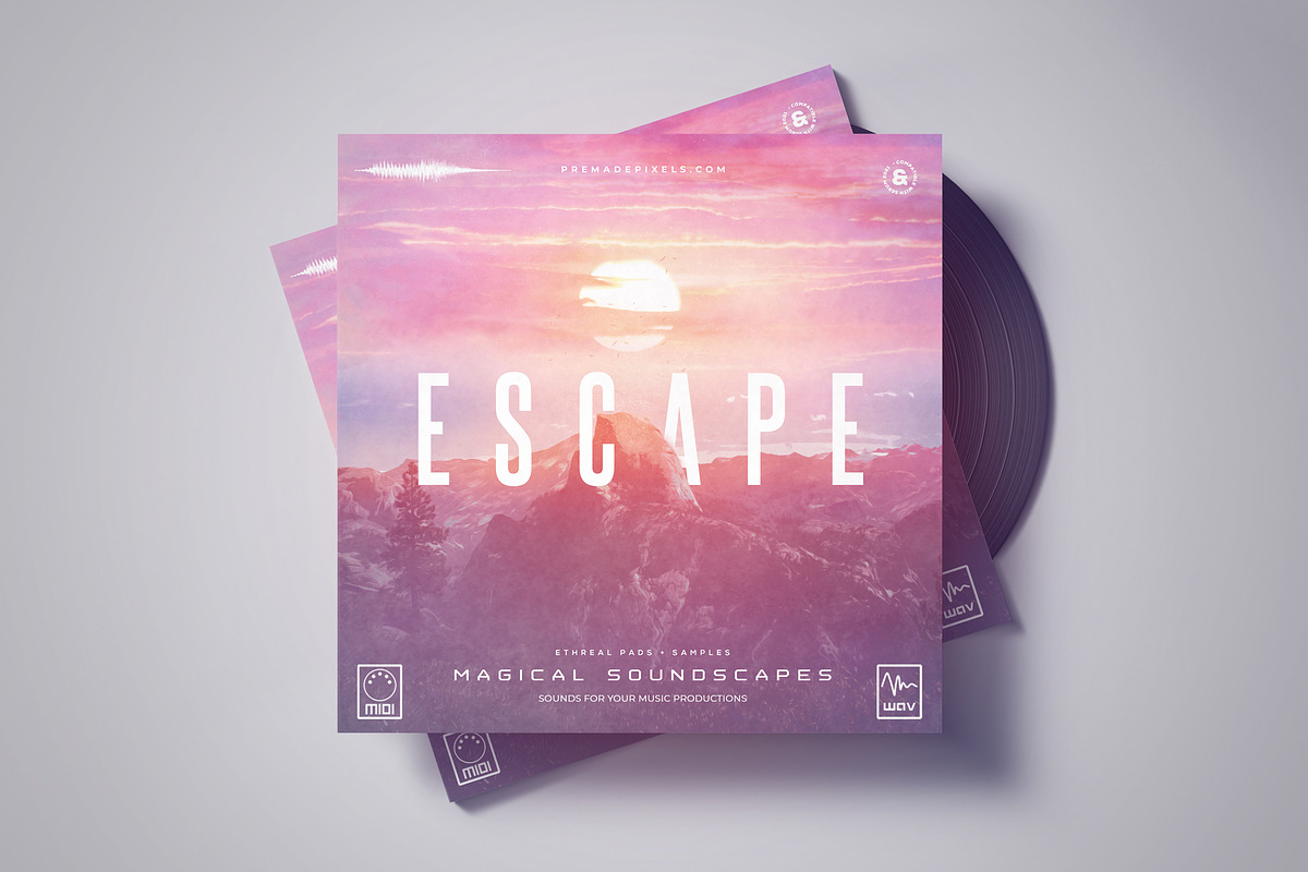 Escape Album Cover Template, a Social Media Template by PremadePixels ...